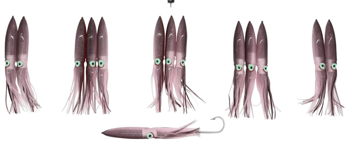 Chatter-Lures Carlson Offshore 36″ Splash Bar w/11″ Fuku Squid – J & J ...
