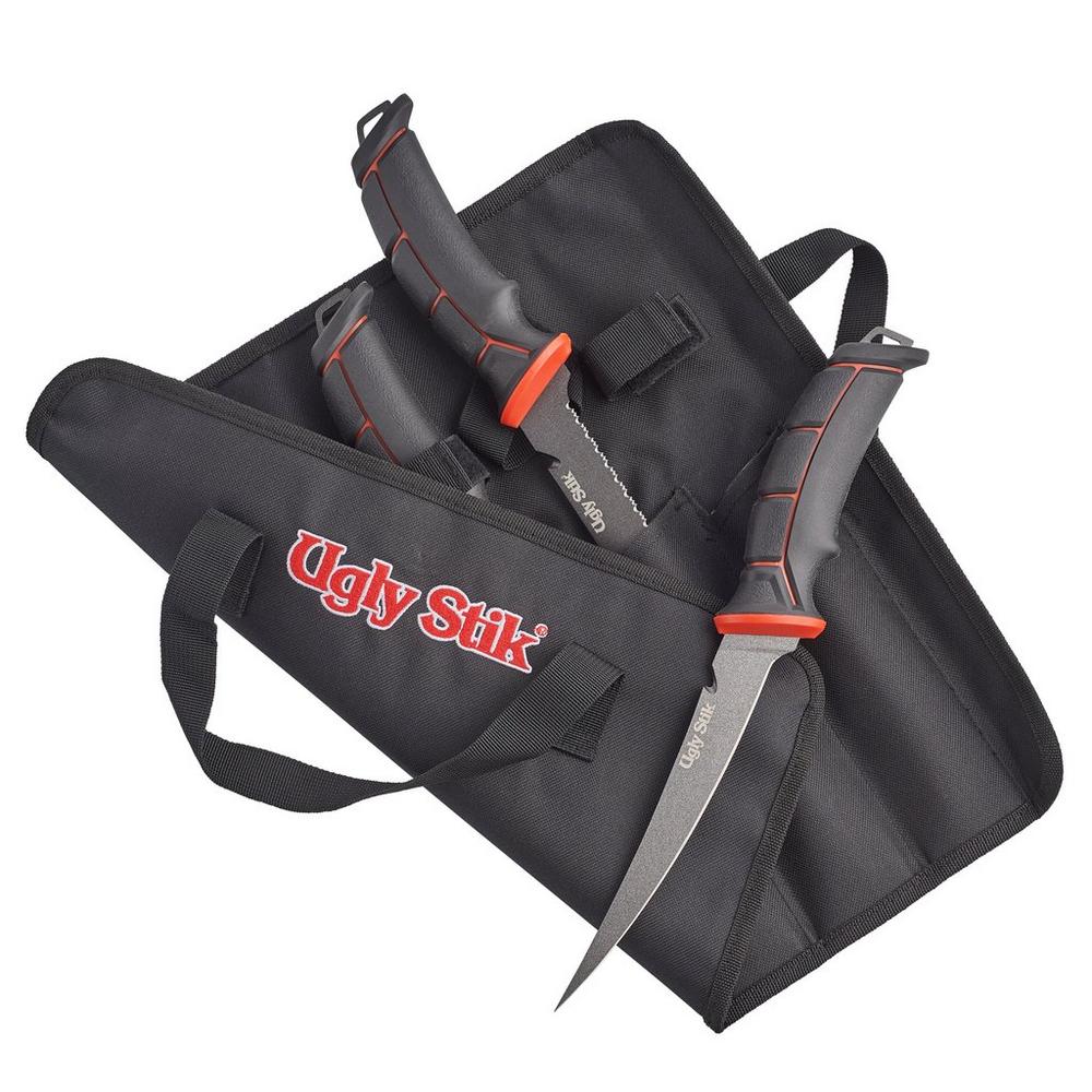 Ugly Stik Ugly Tools 3 Pack 7" Knife Set – J & J Sports Inc.-Bait ...