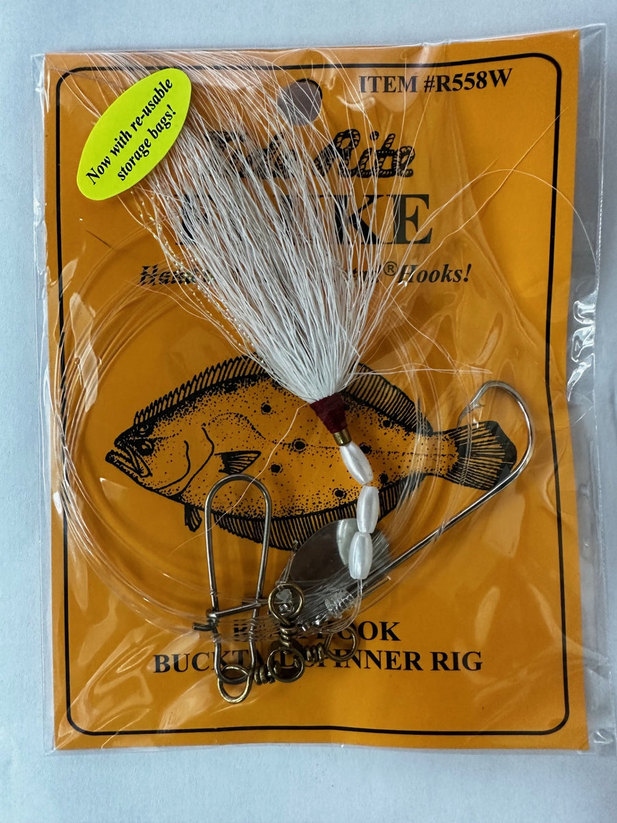 Tide Rite R558W Beak Hook Bucktail Spinner Fluke Rig – J & J Sports Inc ...